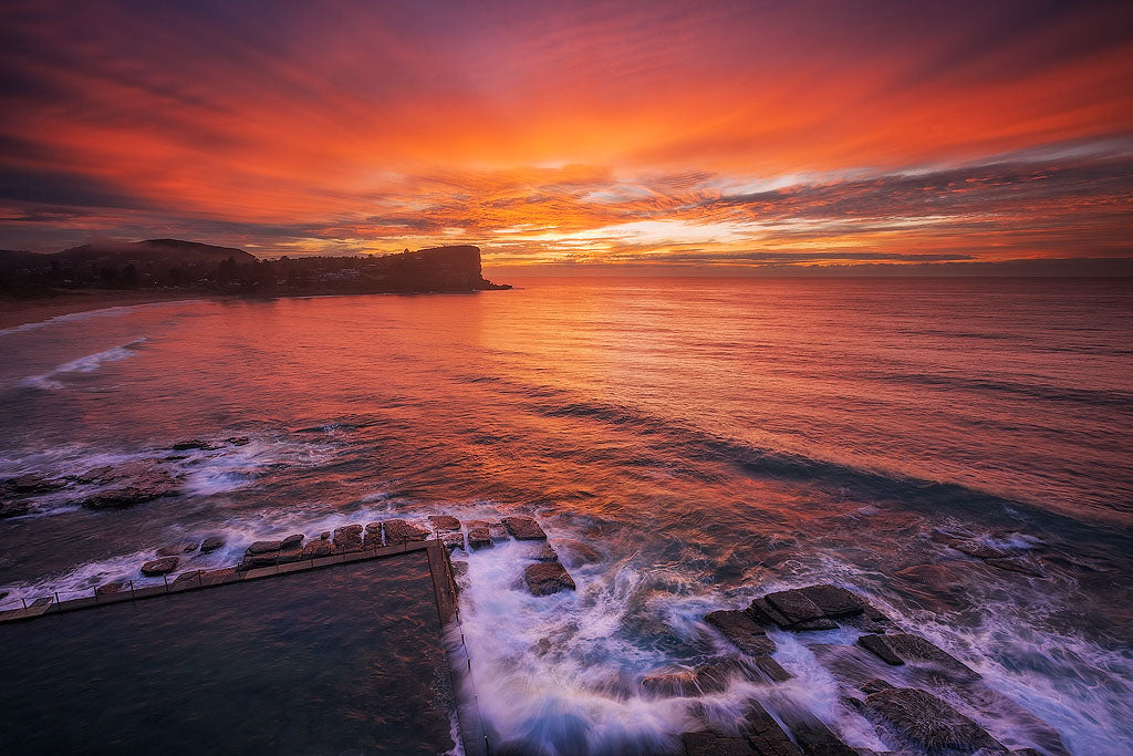 Avalon Beach Sunrise – Daniel Tran Photography